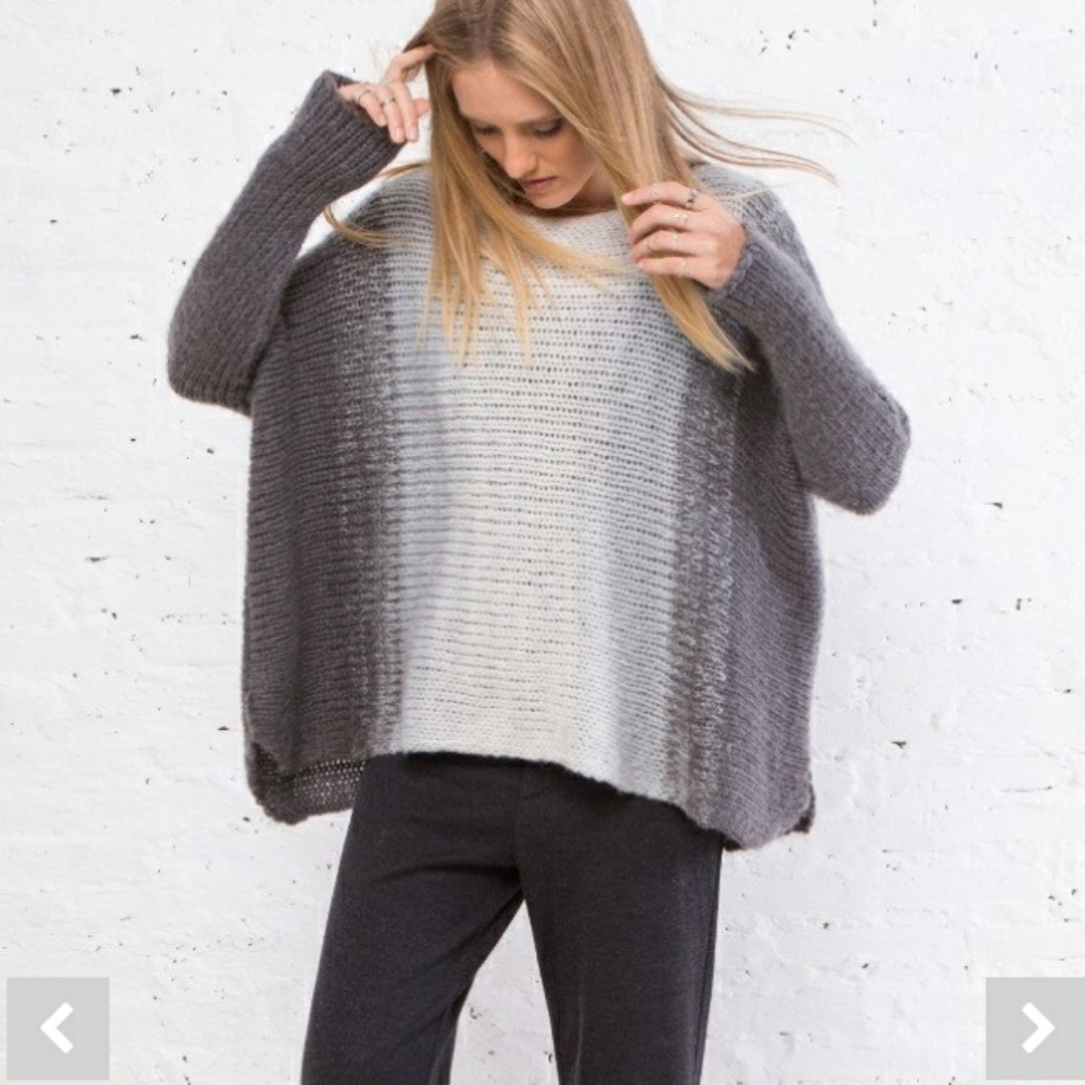 Wooden Ships Chunky Rusna Ombre Sweater - Gem